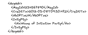 Pain.001 Message - Financial Messaging and Technologies